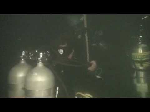 Tec Diving at 40 fathom grotto off the 145ft line. - YouTube