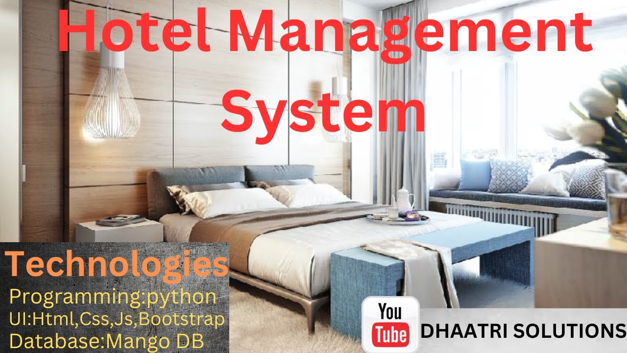 Hotel Management System || In English || Python Projects || English 2023 || DHAATRI SOLUTIONS ...