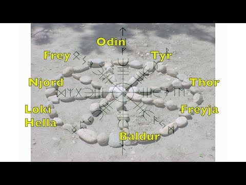 The Viking MEDICINE WHEEL - The Powers of the Ancient Gods - The World ...