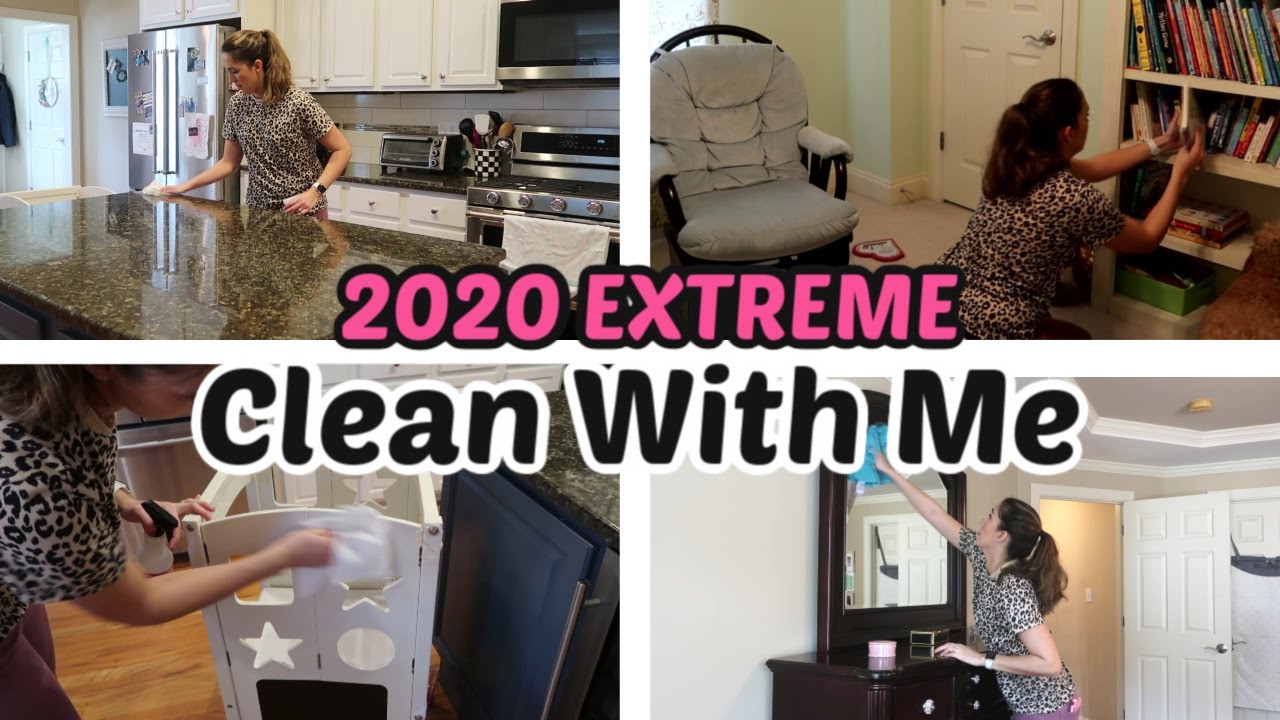 Clean With Me | Ultimate Power Hour Cleaning Motivation w/ Cleaning ...