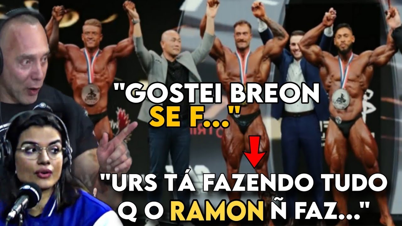 CBUM vs RAMON DINO vs URS vs BREON FERNANDO MANDOU A REAL E ARETHA ...