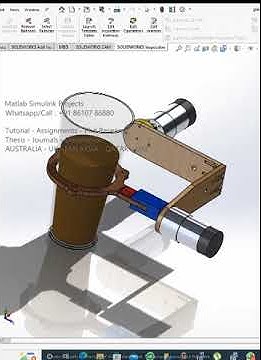 ANALYSIS OF THE GIMBAL - 2 AXIS - GIMBAL MECHANISM - MATLAB SOLIDWORKS ...