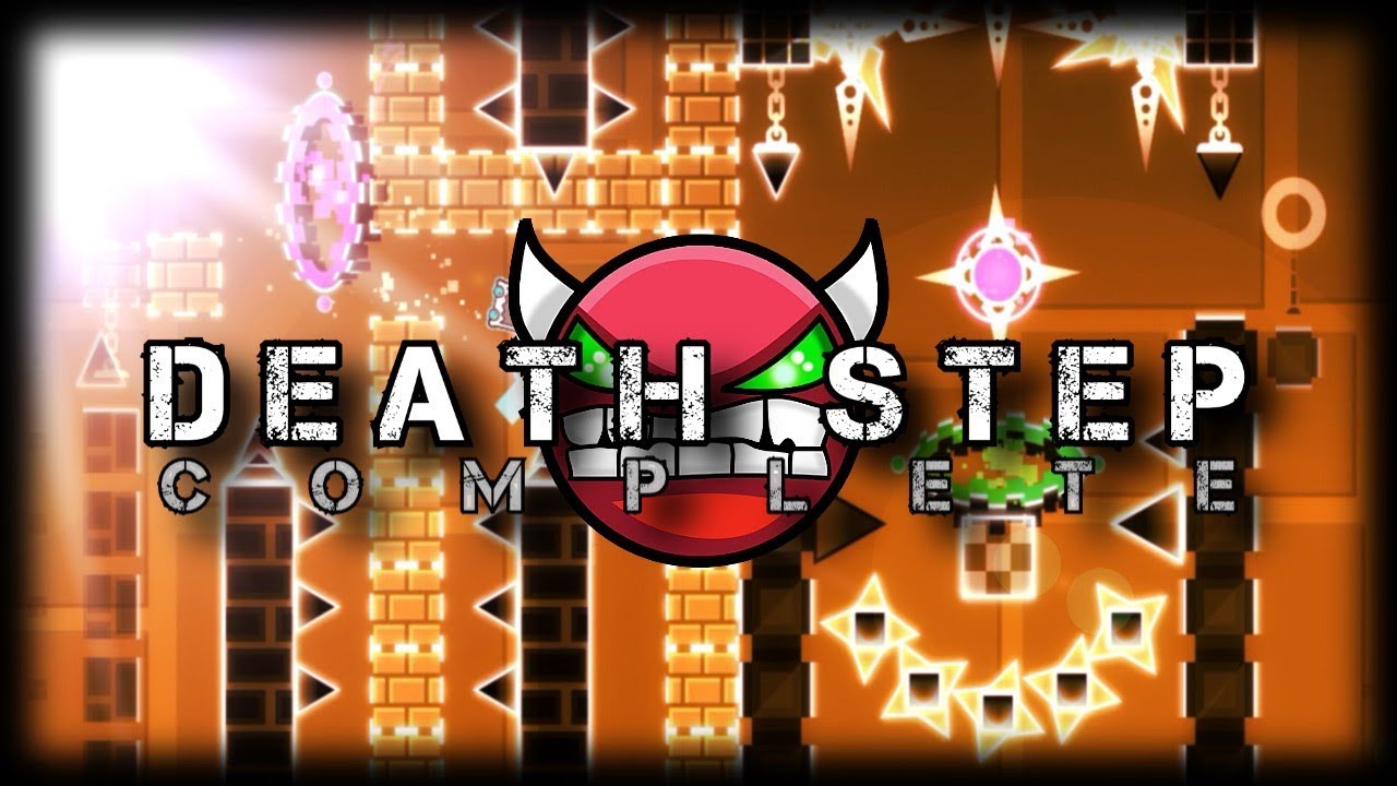 GEOMETRY DASH || Death Step by FunnyGame [HARD DEMON] - YouTube
