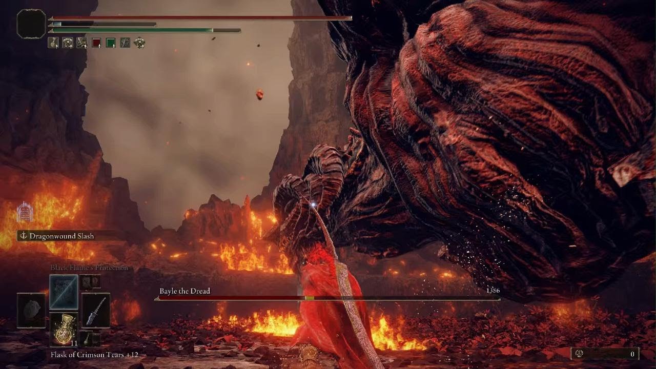 ELDEN RING Bayle boss fight - YouTube