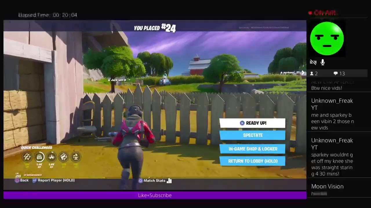Fn live stream Pt.3 - YouTube