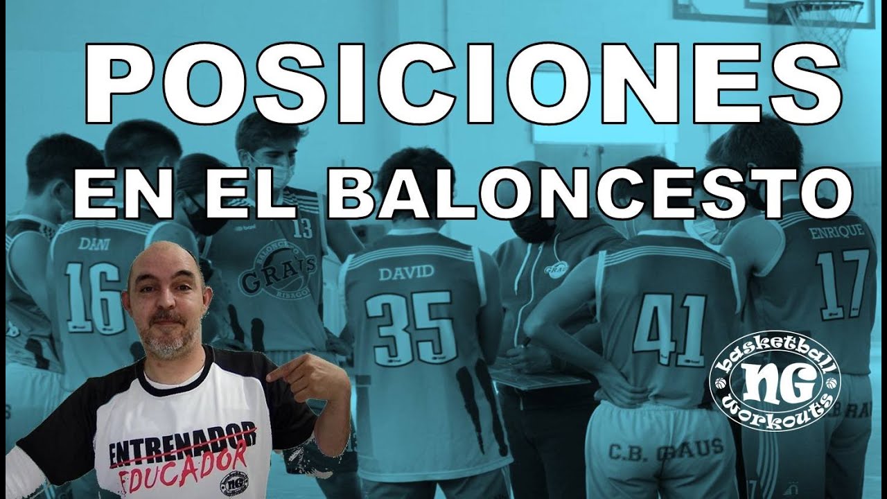 POSICIONES BÁSICAS EN BALONCESTO con Nacho Gella Basket - YouTube