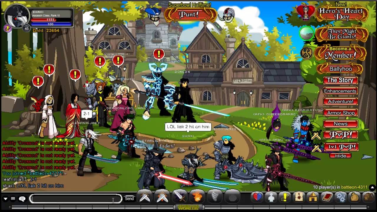 AQW - Shaxi vs. ShadowBlade374 (requested by shadow) - YouTube