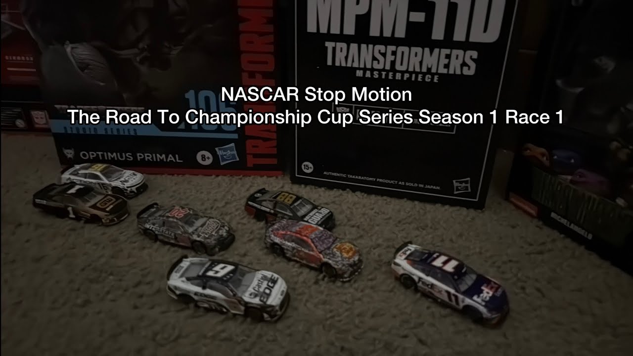 NASCAR Stop Motion | The Road To The Championship Cup Series Season 1 ...