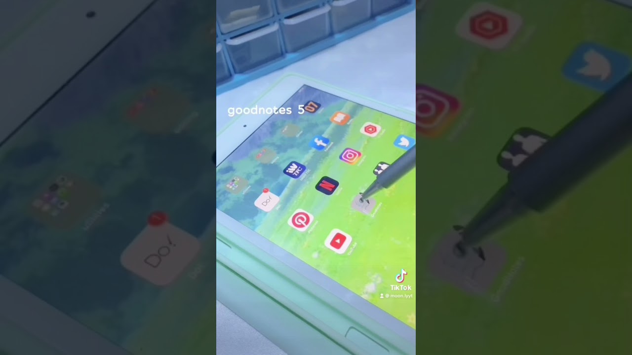 taking notes in ipad mini 2 using goodnotes 5 #shorts - YouTube