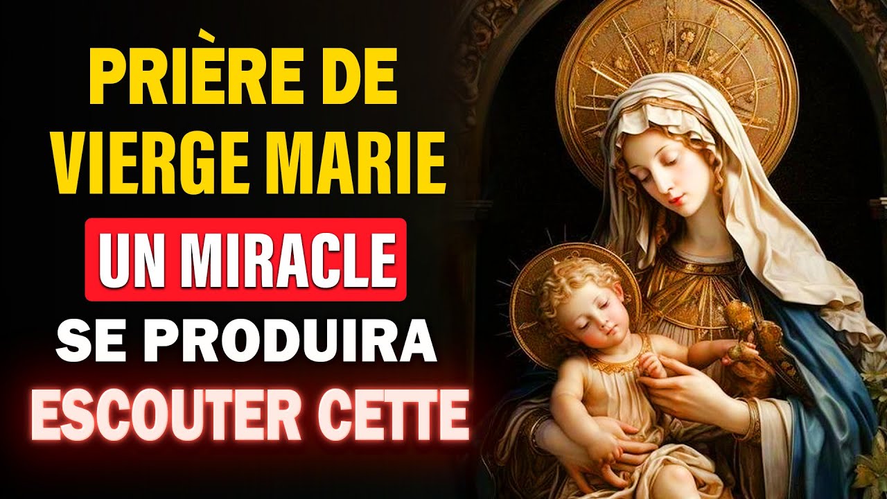 Prière MIRACULEUSE à VIERGE MARIE un MIRACLE Médaille Miraculeuse - YouTube