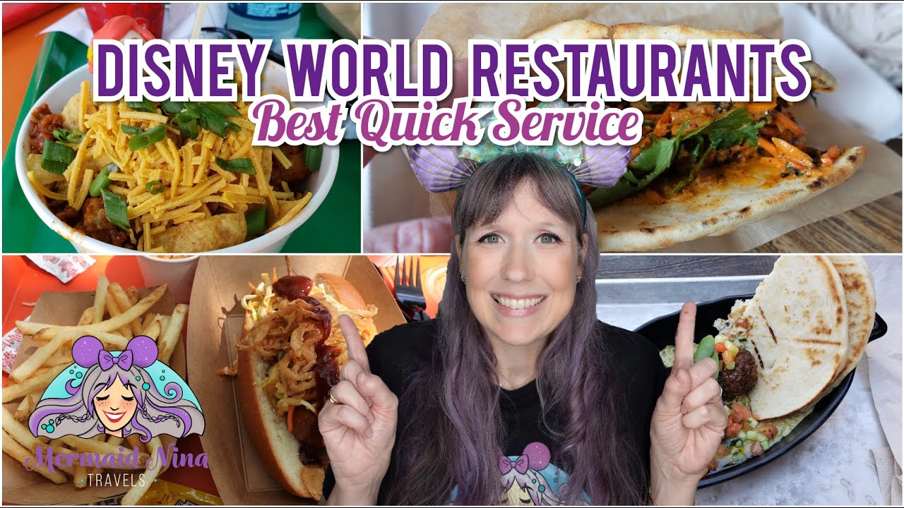 Disney World Restaurants - TOP Quick Service Dining - YouTube