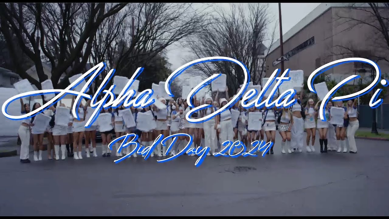 Alpha Delta Pi Chico State | 2024 Bid day - YouTube