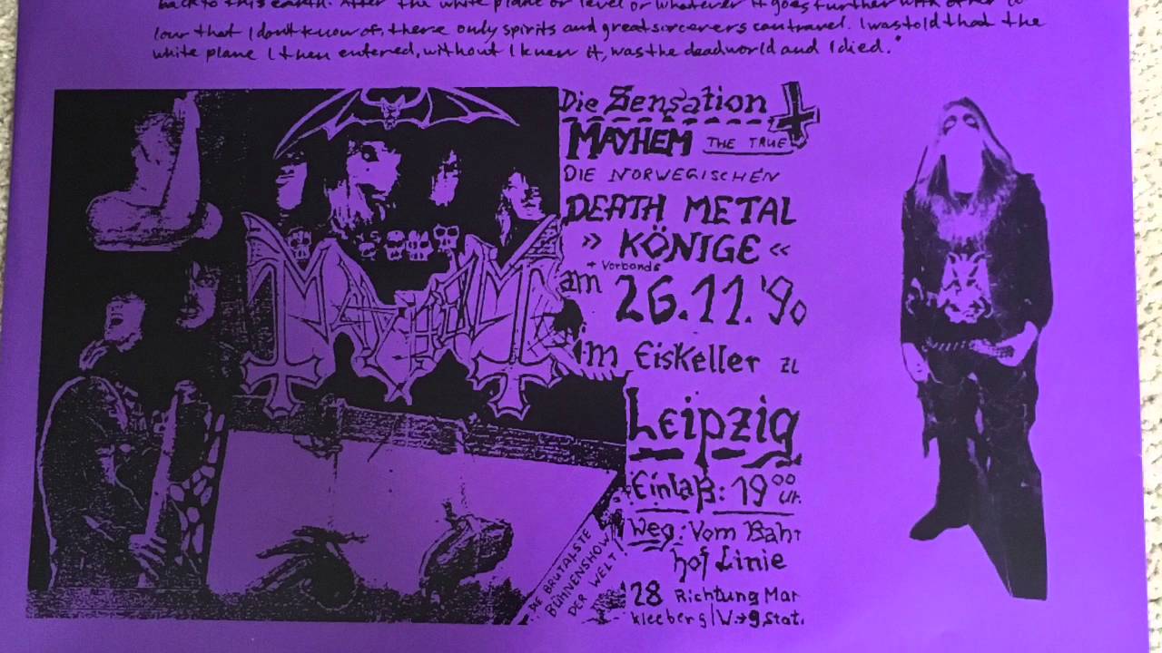 MAYHEM - LIVE IN LEIPZIG 2015 ALBUM REVIEW - EXTREME METAL RETURNS ...