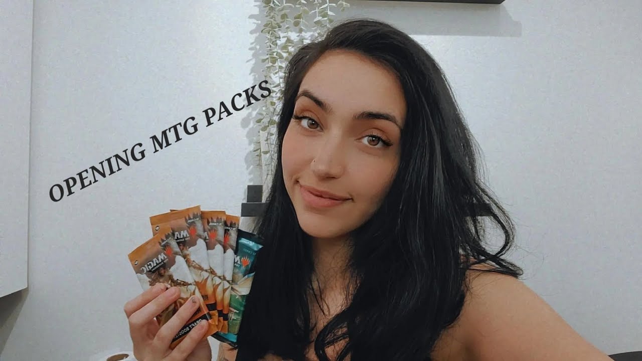 Opening MTG packs - YouTube