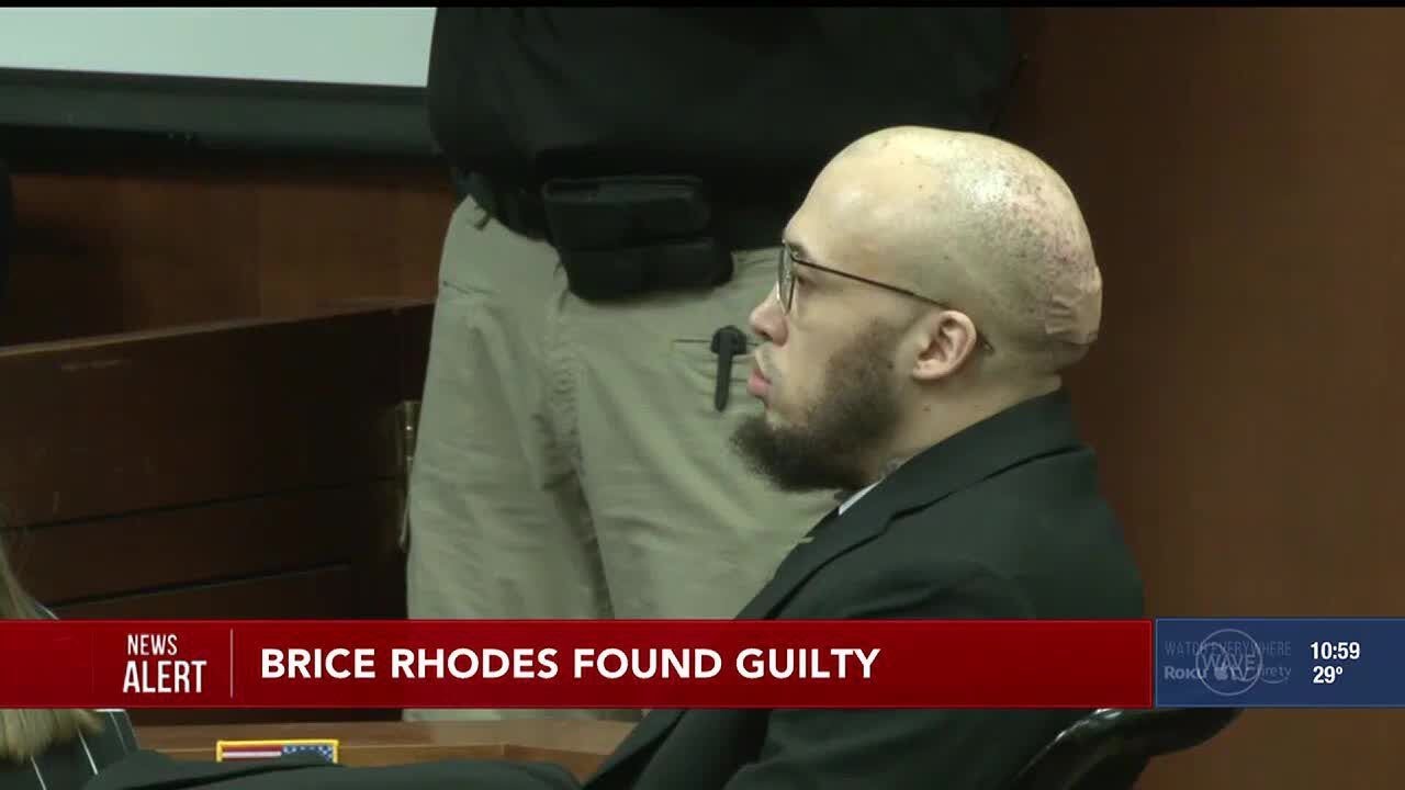 Jury finds Brice Rhodes guilty on all counts in triple murder case ...
