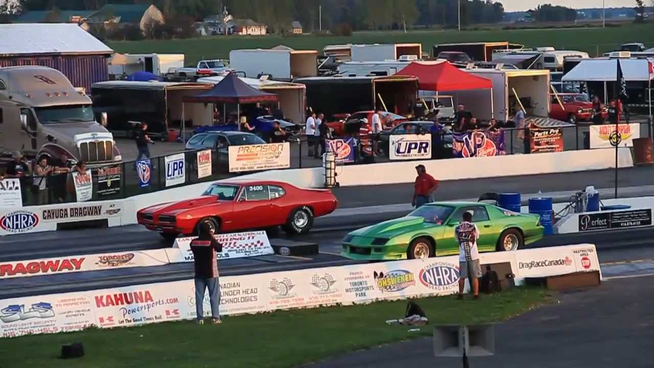 Drag Race Challenger Cayuga Speedway - YouTube