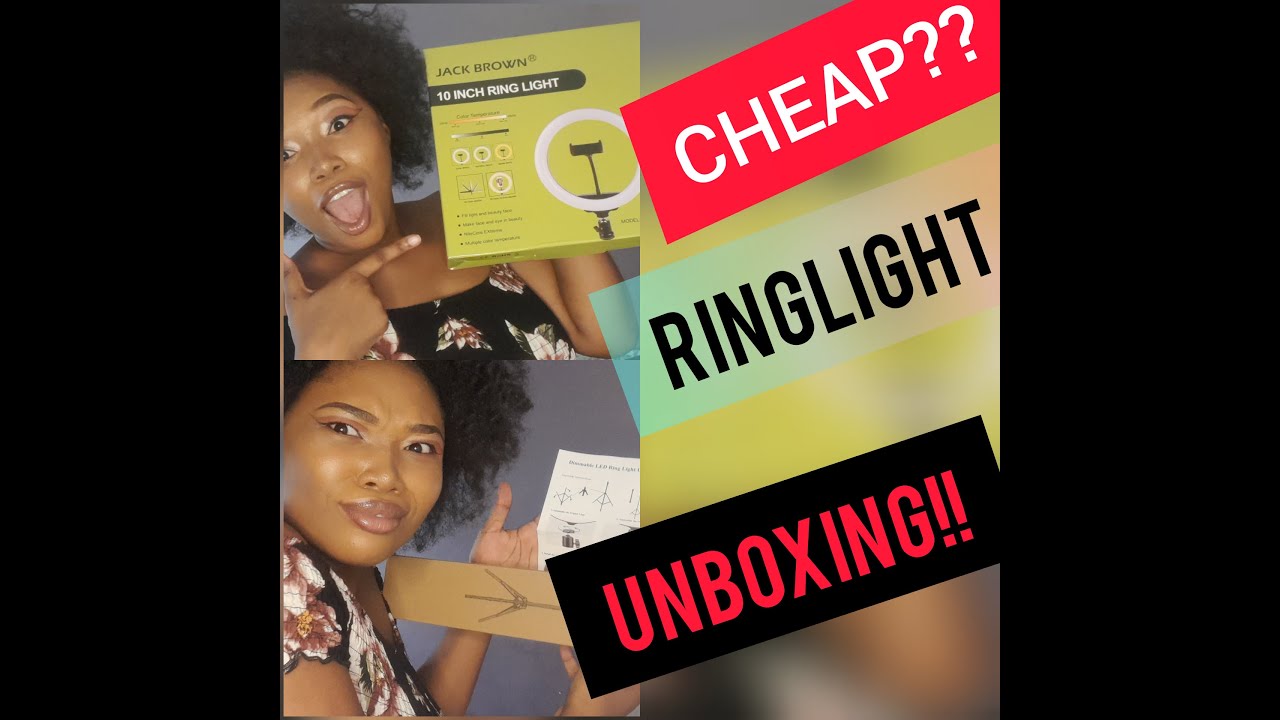 CHEAP???10cm Ring Light from Takealot.com!!! - YouTube