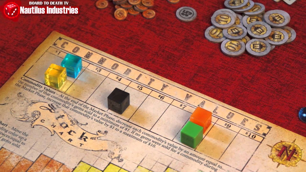 Nautilus Industries Board Game Review - YouTube