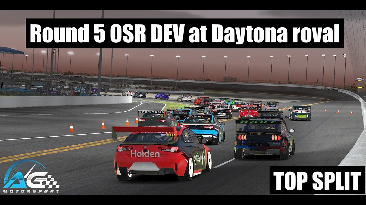 Round 5 OSR DEV at Daytona roval (full race) - YouTube