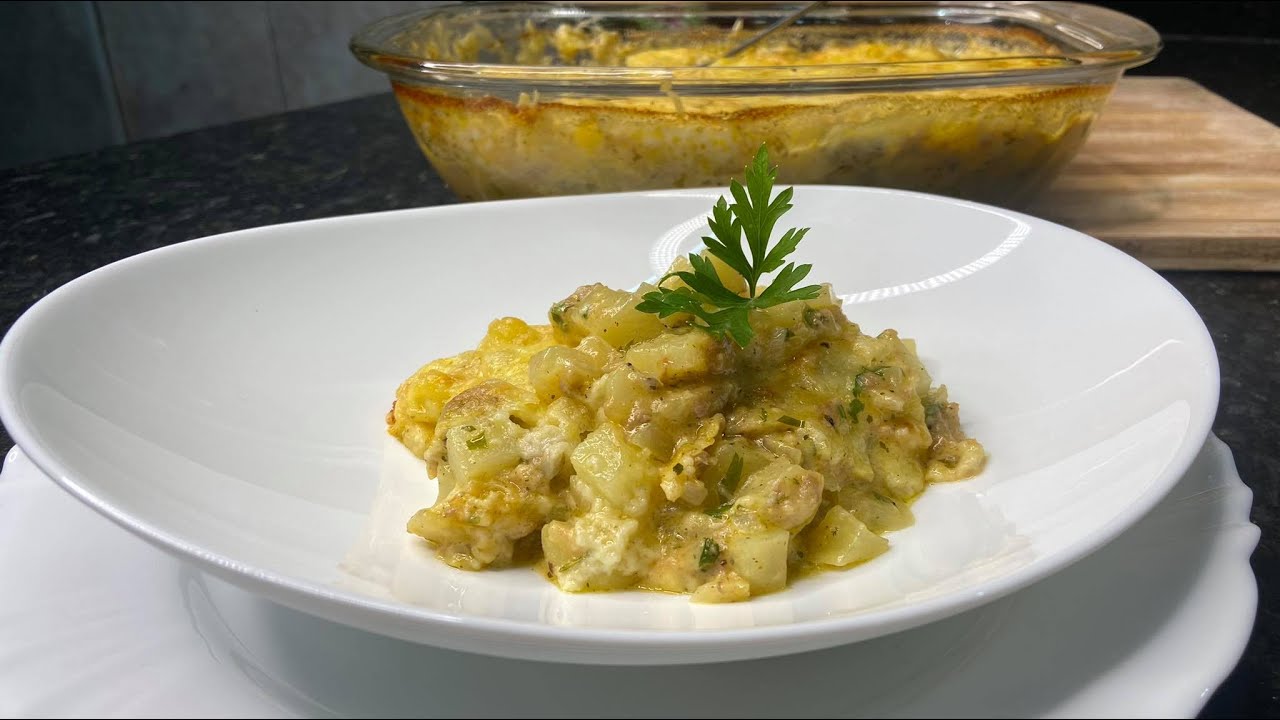 BATATA CREMOSA COM ATUM RECEITA SURPREENDENTE ! - YouTube