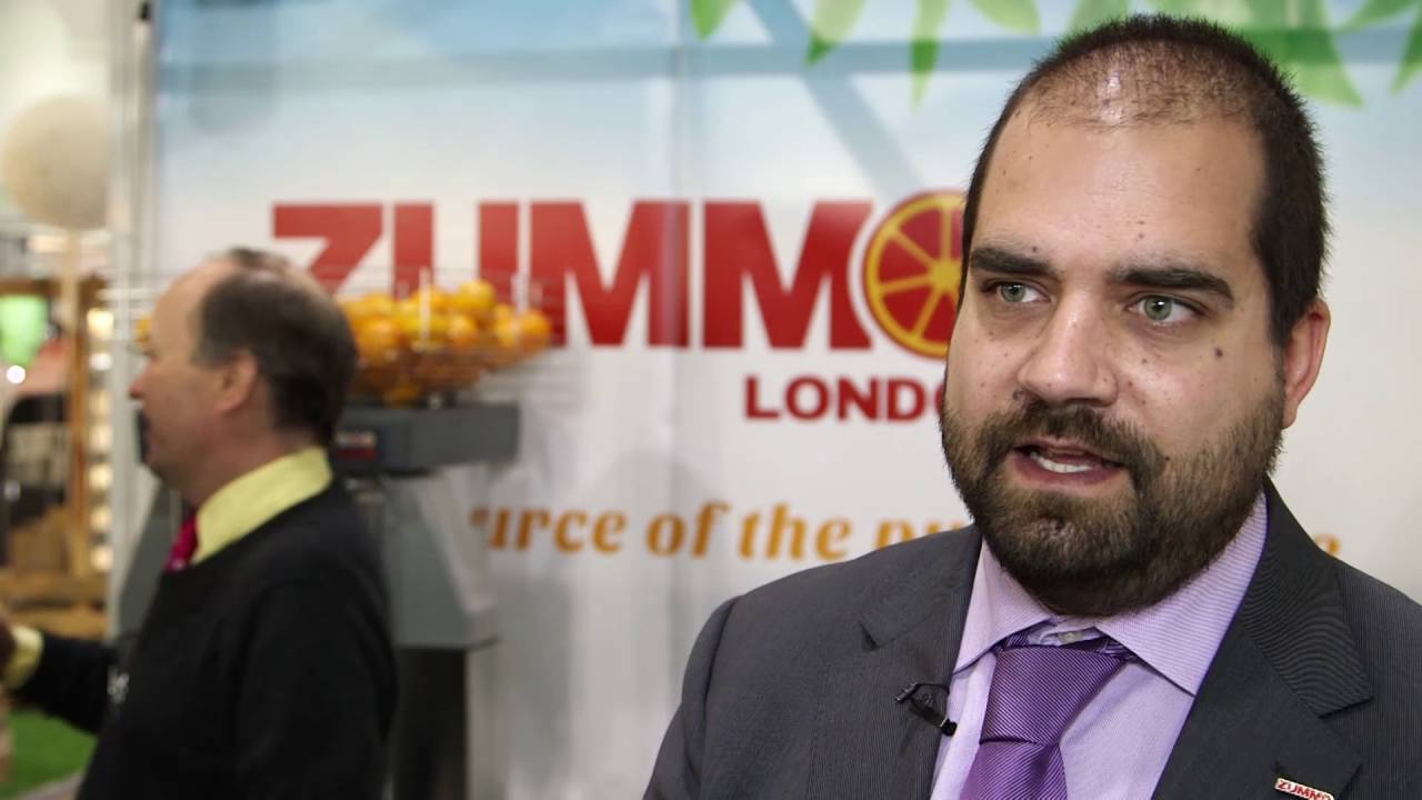 Zummo z40 Juicing Machine | Zummo London at Hotelympia - YouTube