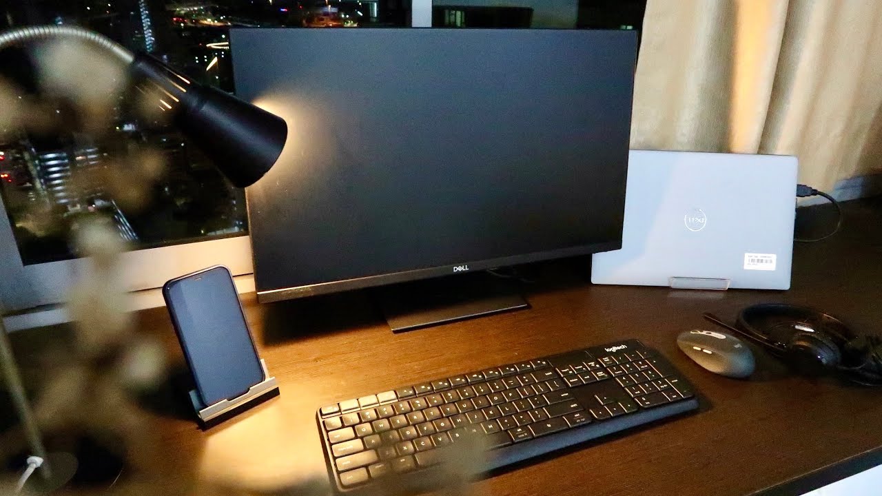 Unboxing Work From Home package | Setup Work Desk - YouTube