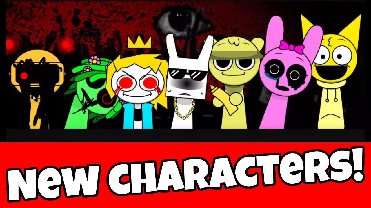 Sprunked x Sprunki Mod 😏 All characters! - YouTube