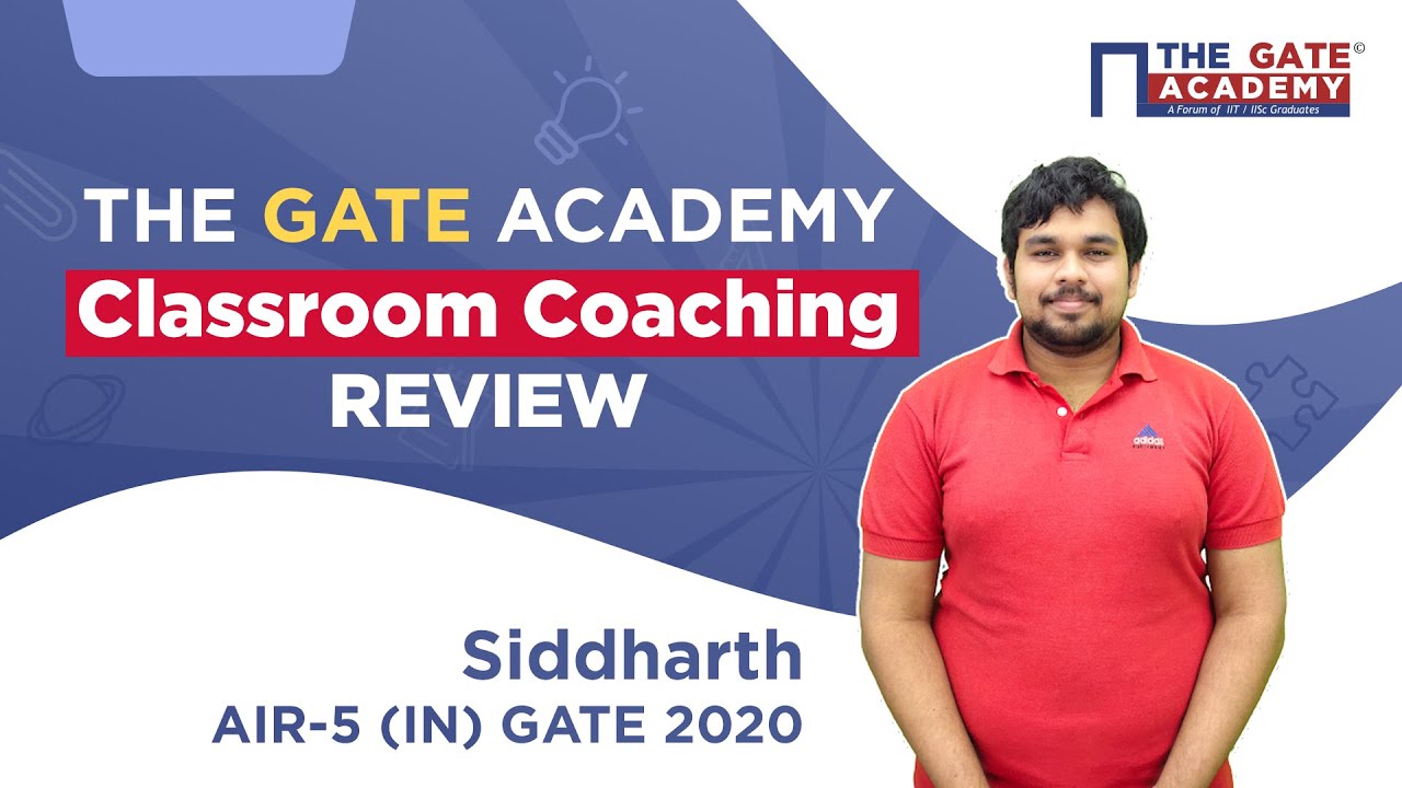 THE GATE ACADEMY Course Review | GATE Classroom Coaching | Crack GATE ...