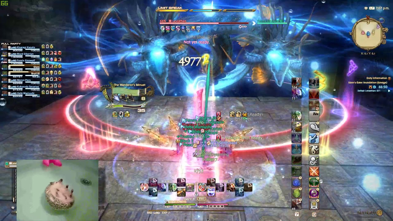 FFXIV - Eden's Gate: Inundation (Savage) - E3S Leviathan - BRD POV ...