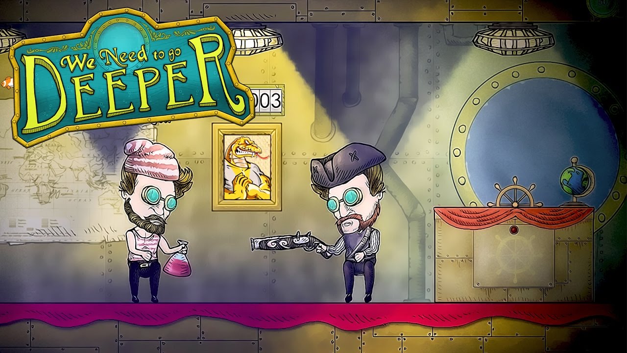 WE NEED TO GO DEEPER | Chaotic 4-Person Submarine Co-op w/ChadWhynot ...