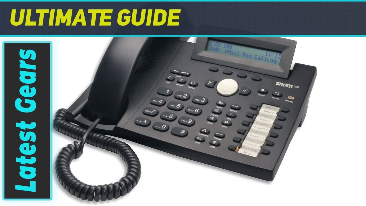 Snom 320 IP Phone: Discover the Best Features for Your Office Setup ...
