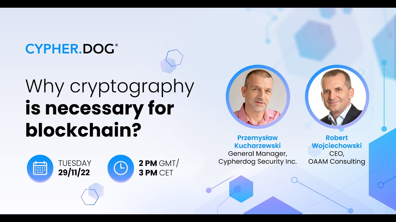 CypherCast #29 "Why cryptography is necessary for blockchain?" - YouTube