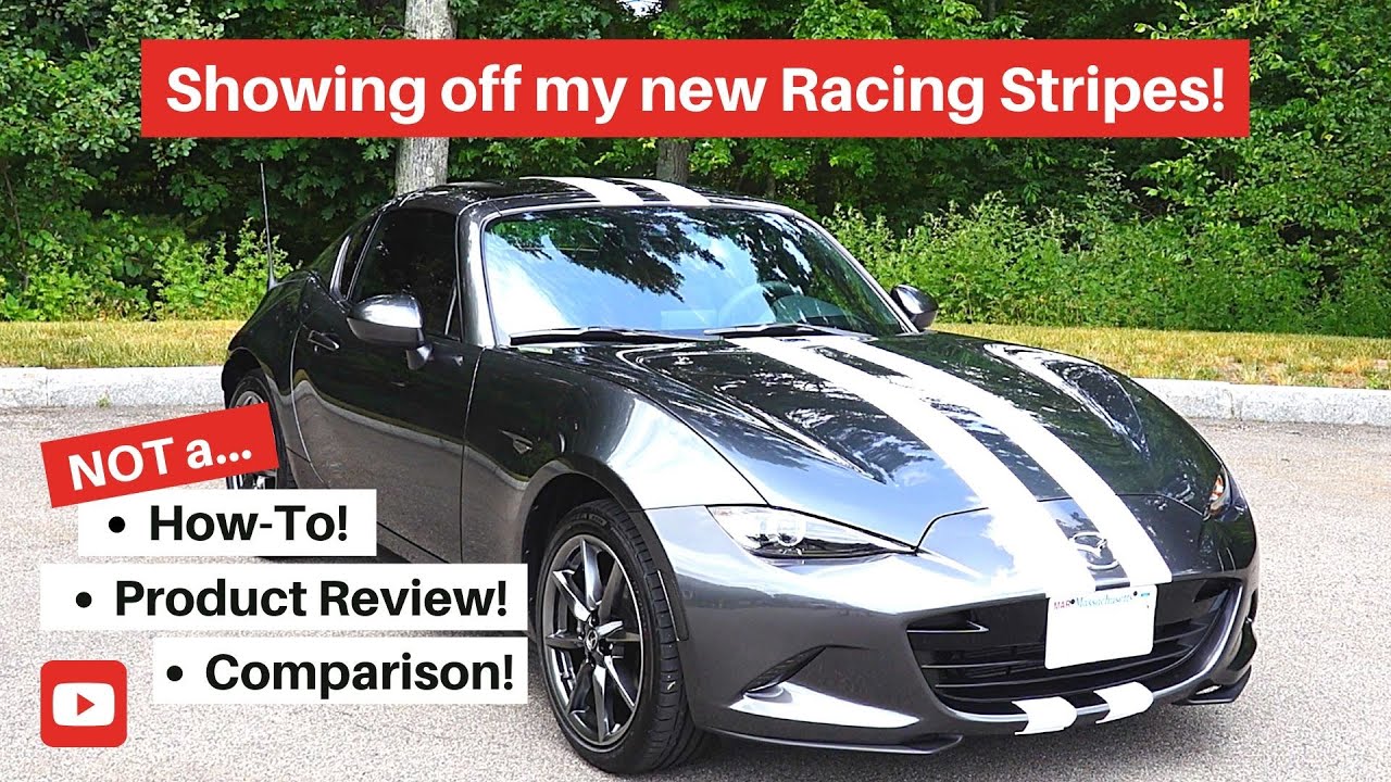 2019 Mazda MX-5 Miata RF - RACING STRIPES ! - YouTube