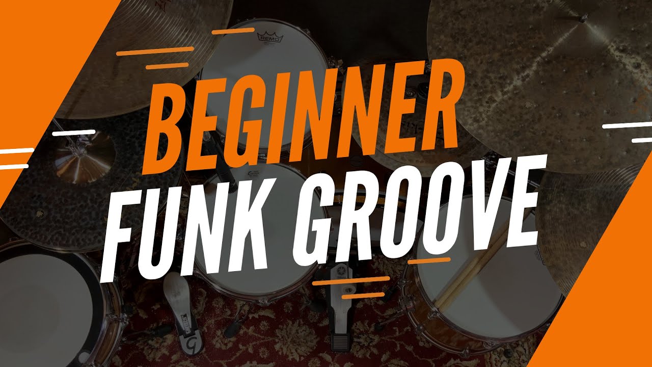 16th Note Beginner Funk Groove - Drum Lesson - YouTube