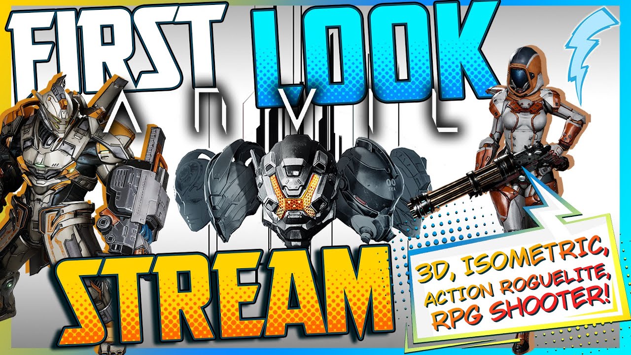 Isometric action roguelite shooter! Is it FUN?『1st Look Stream』ANVIL ...