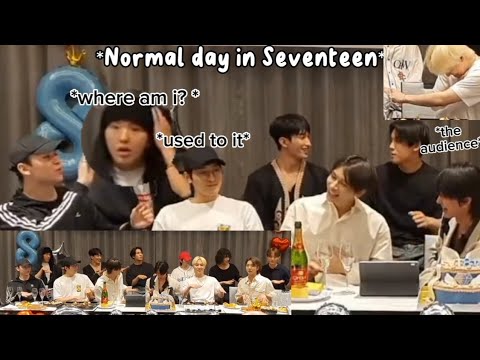 SEVENTEEN playing games in their 8th anniversary LIVE is a MESS. - YouTube