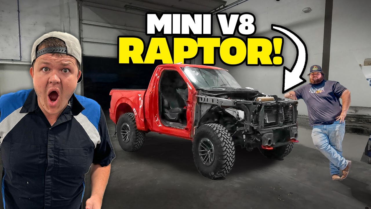 I Painted The Worlds Only Mini Ford Raptor! - YouTube