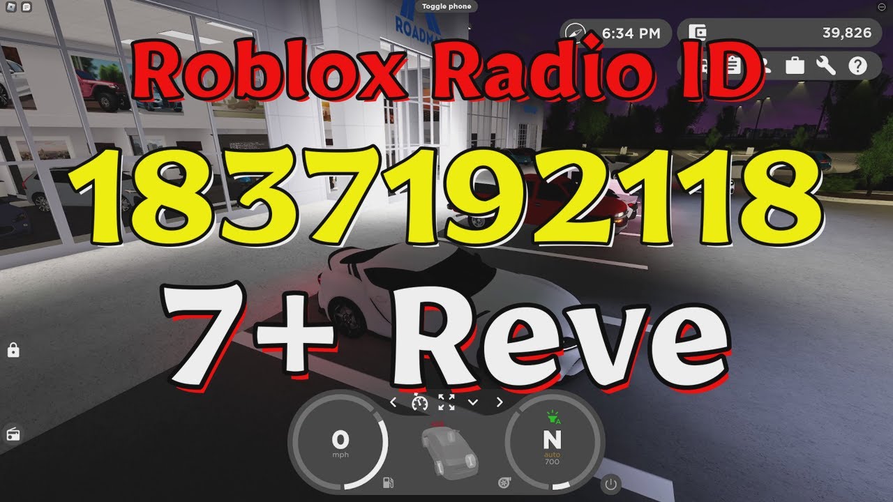 Reve Roblox Radio Codes/IDs - YouTube