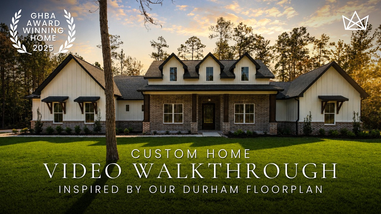 Tour this Stunning Farmhouse Inspired Custom Home in Texas | By Royal ...