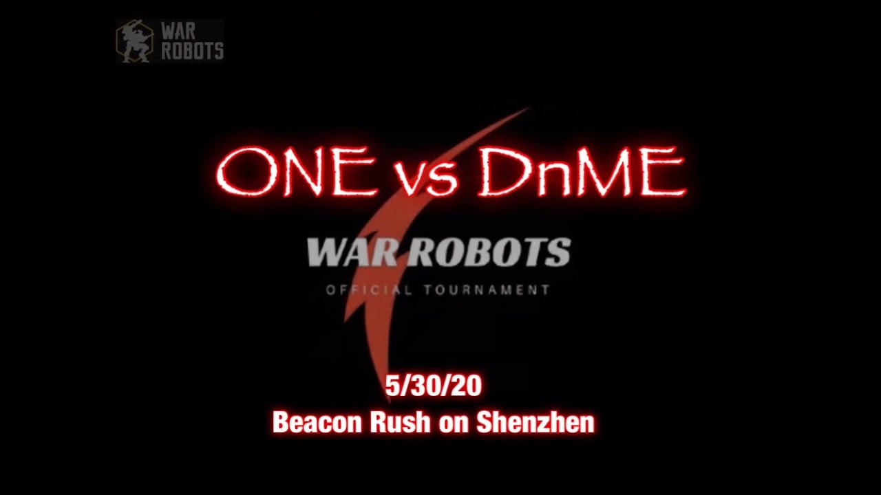 ONE vs DnMe (Blade M.D) Hangar X tournament ! Group D ! War robots ...