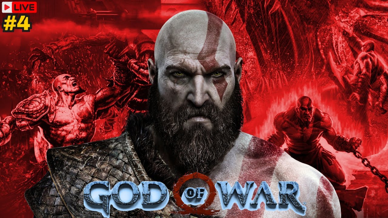 🔴LIVE : Playing GOD OF WAR, 😮| GOD OF WAR 2018 DAY 4 | #godofwar - YouTube