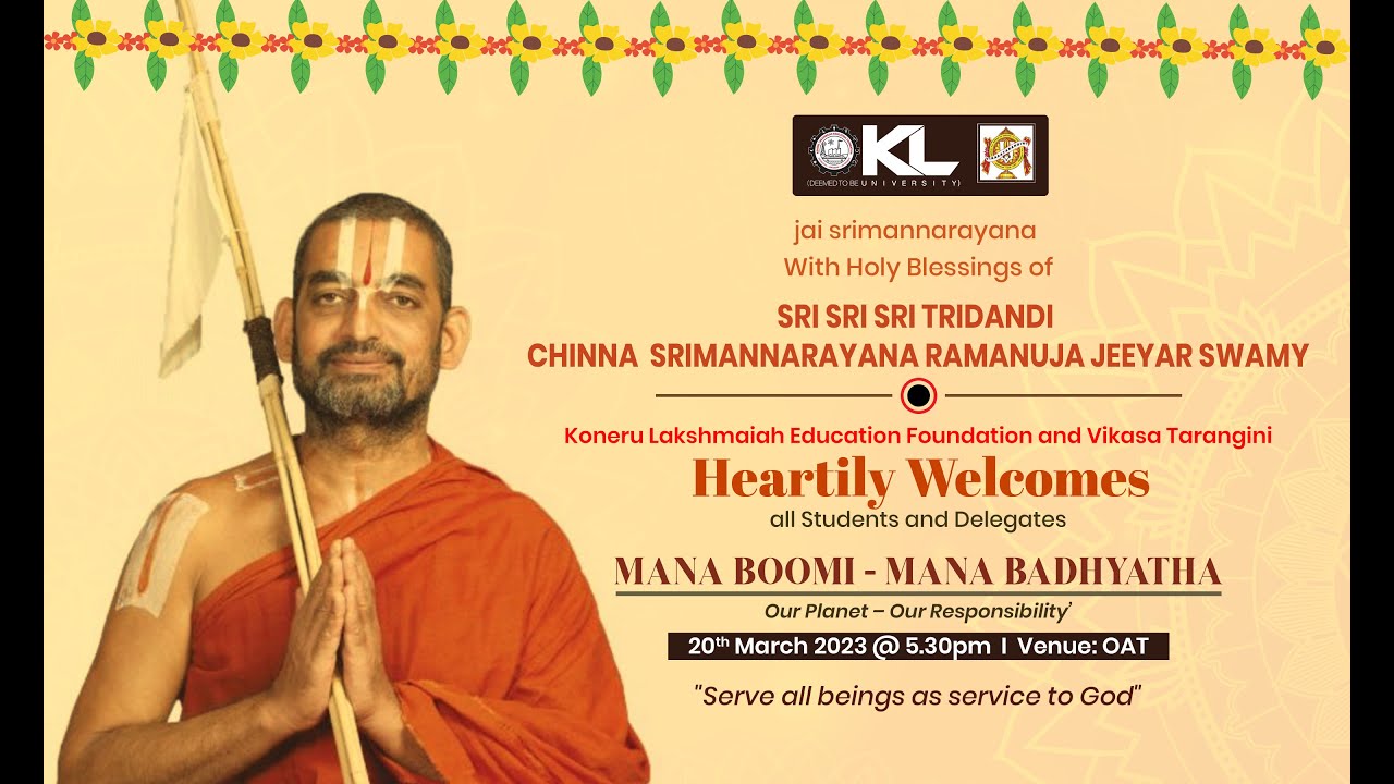 MANA BOOMI-MANA BADHYTHA | SRI TRIDANDI CHINNA SRIMANNARAYANA RAMANUJA ...