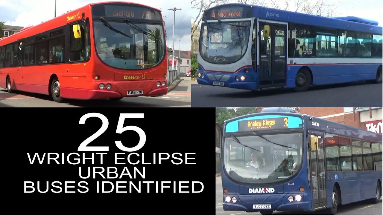 Bus X25: Wright Eclipse Urban 2003-2011 - YouTube