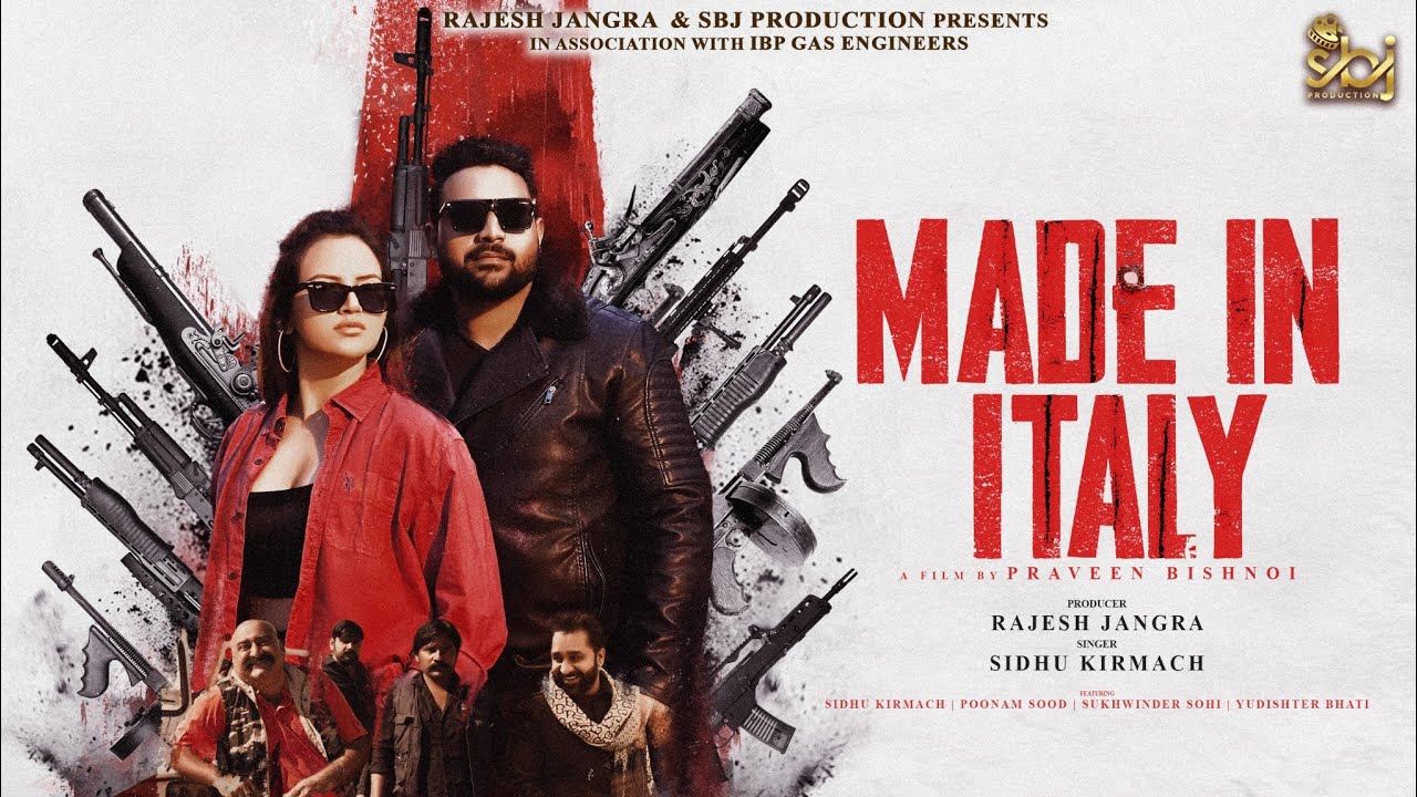 MADE IN ITALY Official TEASER BY SBJ PRODUCTION | Sidhu Kirmach | Poonam Sood | Yudishter Bhati ...