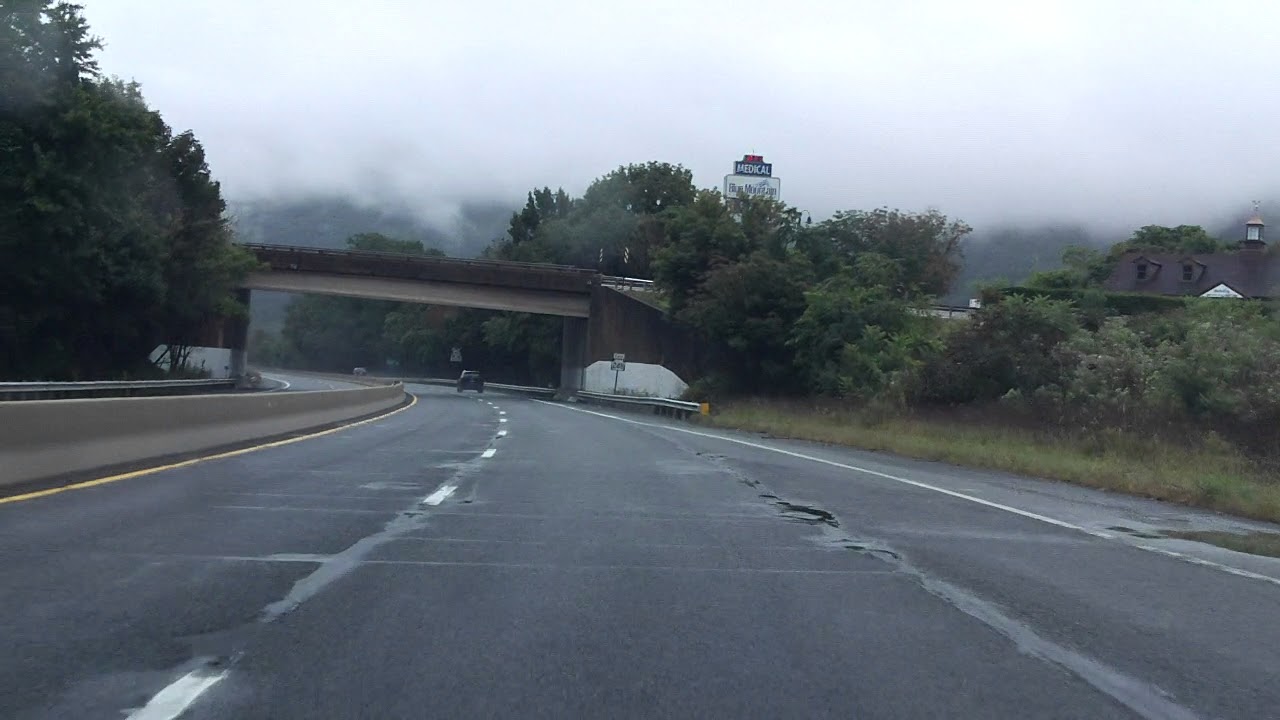 Palmerton Bypass (PA 248) eastbound - YouTube