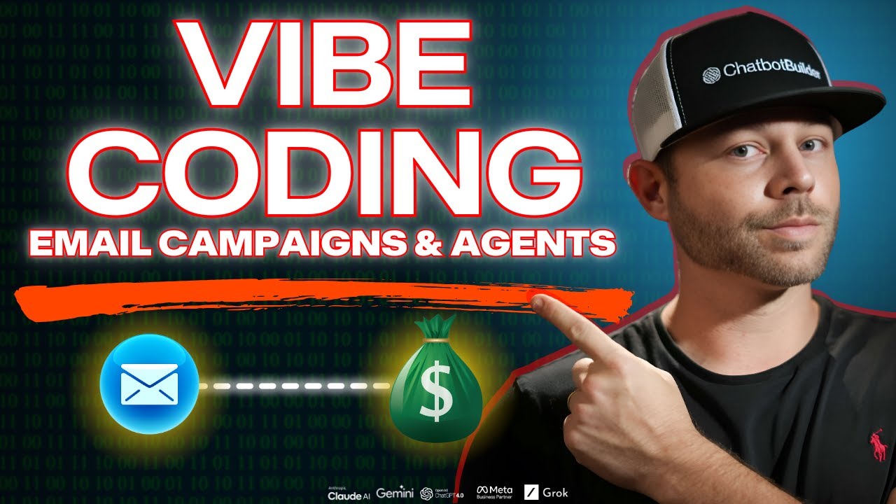 Vibe Coding: Email Campaigns & Agents | Chatbot Builder AI - YouTube