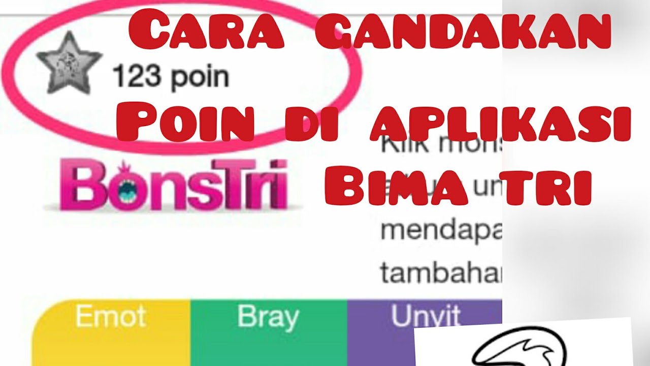 CARA MENAMBAH POIN DI APLIKASI BIMA TRI & MENUKARKAN DENGAN PAKET ...