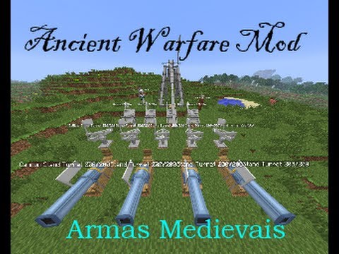 Dando Uma de Medieval - Minecraft Mod Ancient Warfare - YouTube