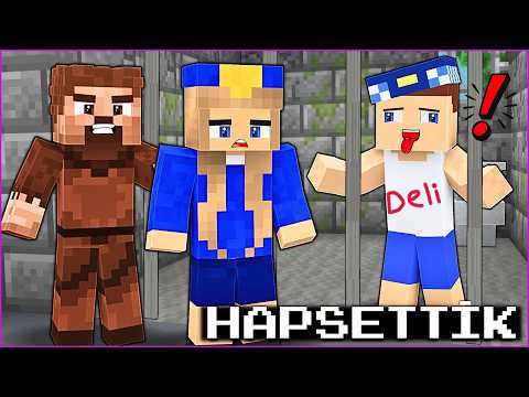 DELİ KEREM KOMİSER'İ HAPSETTİK! 😱 - Minecraft