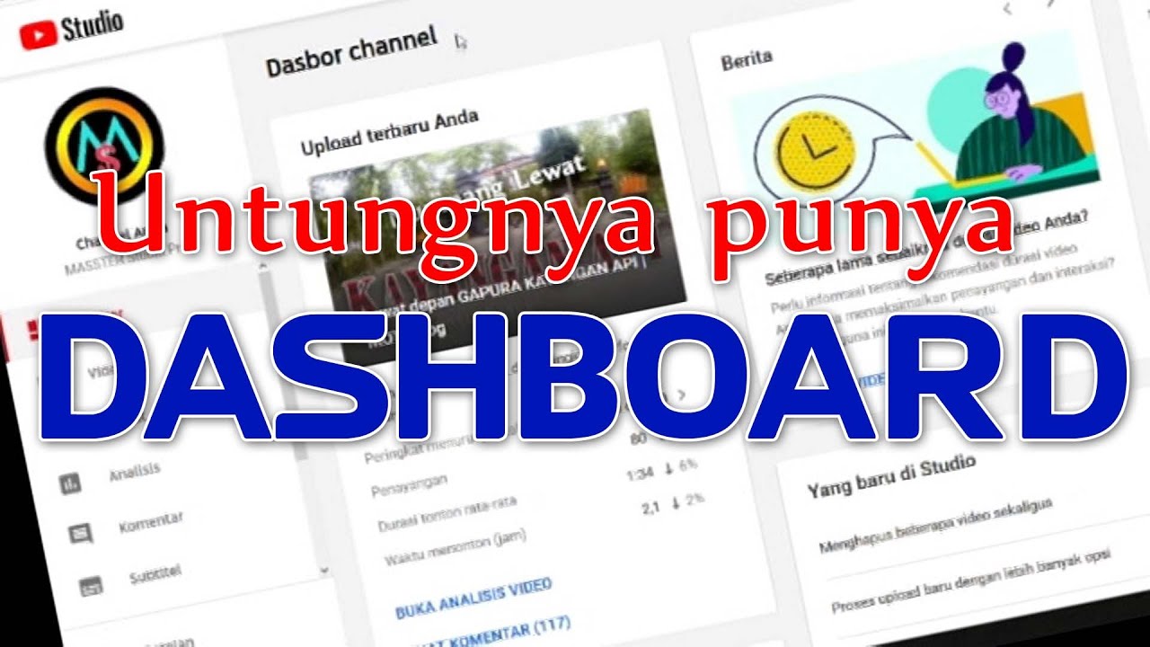 Mengenal Dashboard Youtube | Youtube Studio - YouTube